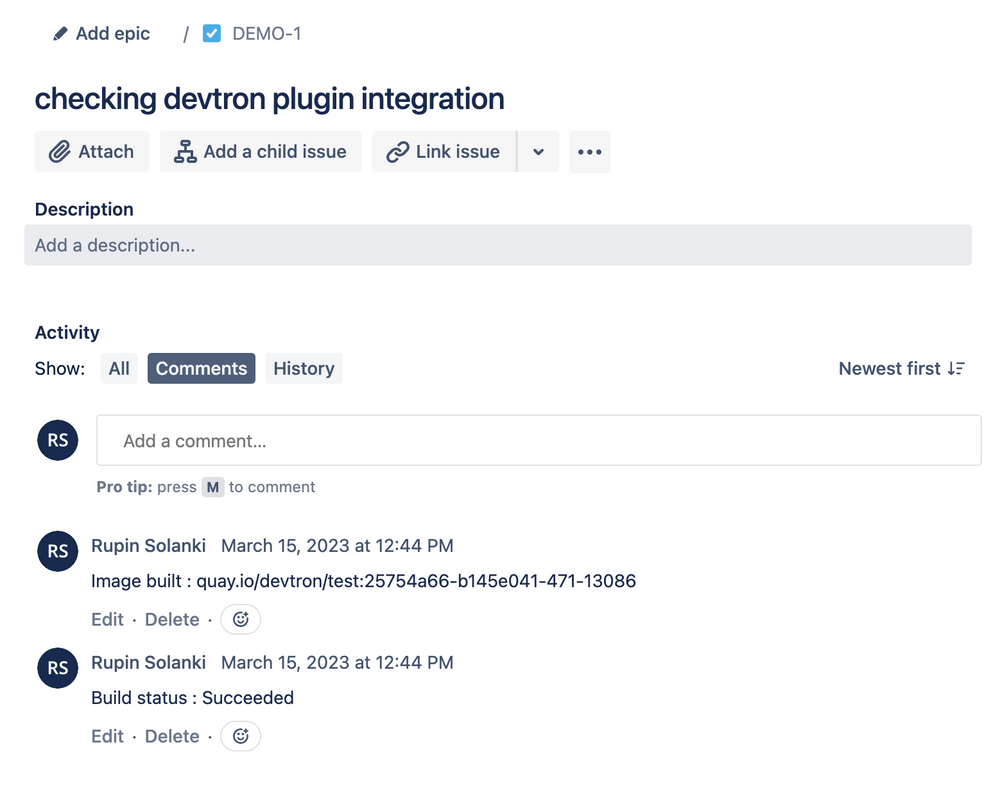 How to simplify CI with Jira and GitHub Integration | Devtron