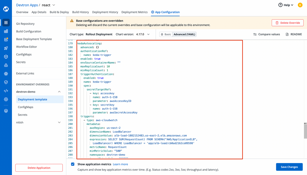 Autoscaling Based on ALB Metrics Using KEDA | Devtron