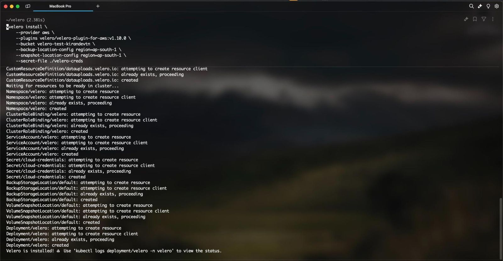 How to Backup and Restore Kubernetes Clusters using Velero | Devtron