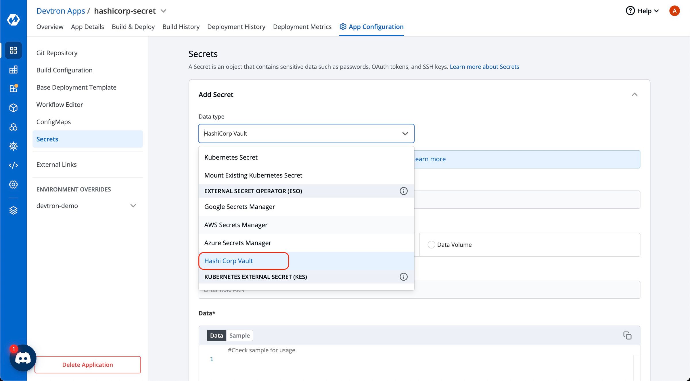 Deploy Hashicorp Vault On Kubernetes Secure Secrets With Devtron