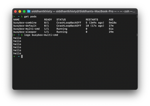 Understanding Kubernetes Commands and Arguments